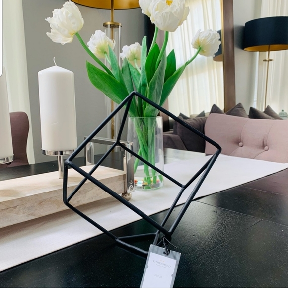 Threshold | Accents | 6 X 115 Decorative Metal Cube Black | Poshmark